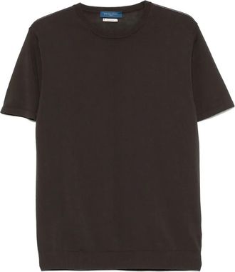 Daniele Fiesoli t-shirt &agrave; col rond - Marron