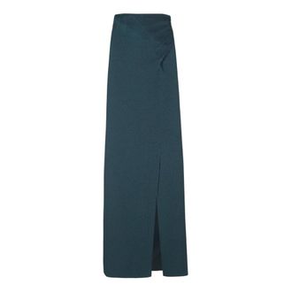 Cortana Wickel-Midirock - - Skirts - Damen - Blau - M