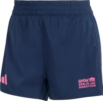 adidas Womens BMW Berlin-Marathon 2025 Shorts Collegiate Navy XS 8 cm