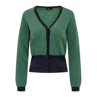Fay Lang&auml;rmliger Cardigan - - Knitwear - Damen - Mehrfarbig - M