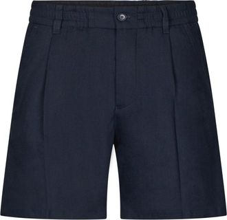 Drykorn Leichte Shorts aus einem Leinen-Mix mit Dehnbund und Bundfalte in