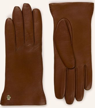 Roeckl Lederhandschuhe Edelklassiker braun