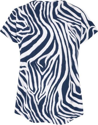 Doris Streich T-Shirt mit Zebra-Print