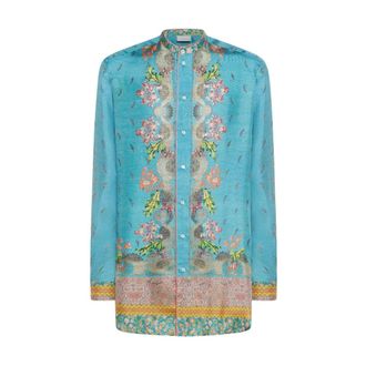 Pierre-Louis Mascia Damen, Blusen & Hemden, Blau, XSGr&ouml;&szlig;e