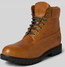 Timberland Schn&uuml;rboots aus echtem Leder