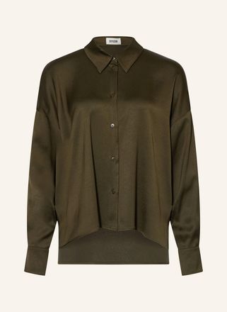 Drykorn Drykorn Hemdbluse Cloelia Aus Satin gruen