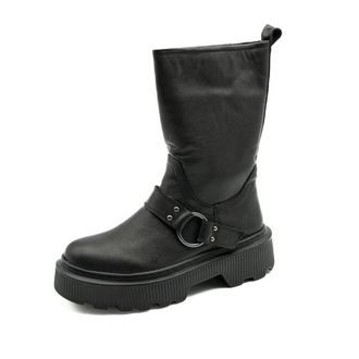 Janet & Janet Femme, Chaussures, Noir, Taille: 35 EU J-454 High Bottes