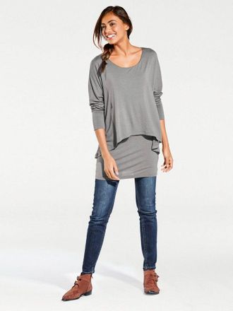 Heine T-Shirt Rundhals-Shirt Langarm