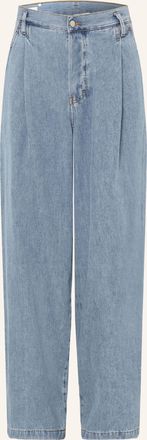Dries Van Noten Dries Van Noten Wide Leg Jeans Regular Fit blau