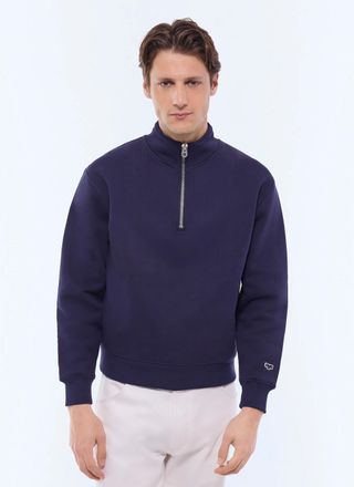 Fursac Pull col camionneur en jersey de coton - Taille XL - Homme