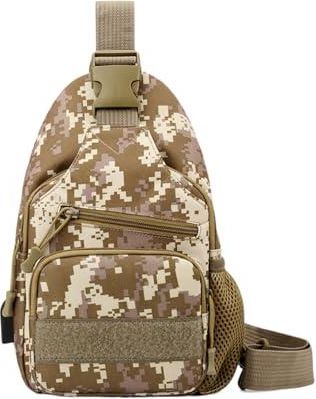 Generico Sac bandoulière de sport unisexe, pour entraînement actif, petit sac à bandoulière portable pratique pour lextérieur, homme, femme, camping, cyclisme,