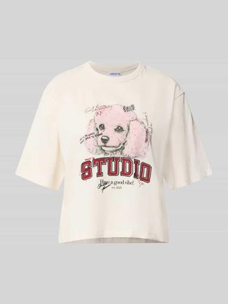 Jake*s Casual Regular Fit T-Shirt aus reiner Baumwolle