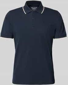 Blend Regular Fit Poloshirt mit Logo-Stitching Modell Hedin