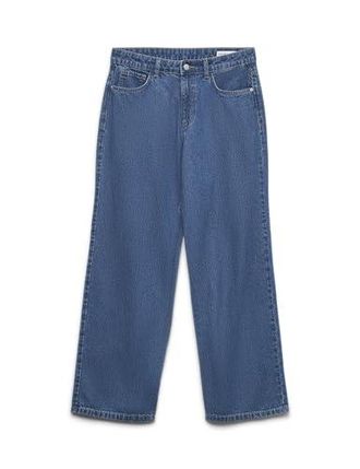 Vero Moda Vero Moda Straight Mix Vmkirsa Asta Mr Jean Droit m&eacute;lang&eacute;, Denim Bleu m&eacute;dium, 32W / 32L Femmes