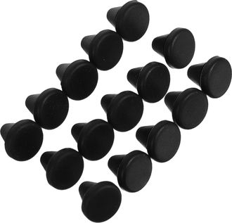 Holibanna 15 Stück Teiliges Silikon Herdfüße rutschfeste Hitzebeständige Ofenfüße mit Kegelprofil Stabile Abdeckkappen für Mikrowellen und Küchenherde Langlebig