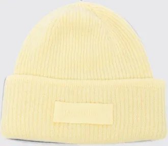 Jacquemus Rippstrick-Beanie mit Umschlag aus Alpaka- und Merinowollmischung
