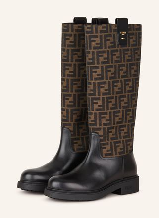 Fendi Stiefel schwarz