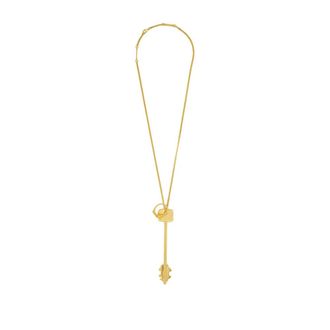 Paco Rabanne Key Pendant Necklace - - Accessories - Damen - Gelb - ONE SIZE