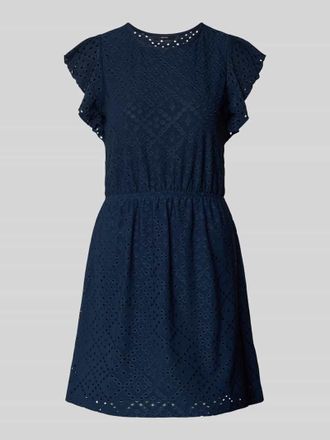 Vero Moda Tailliertes Sommerkleid mit Lochstickmuster Modell TASSA