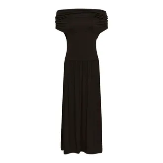 Soaked In Luxury Kleider - - Dresses - Damen - Braun - 2XL