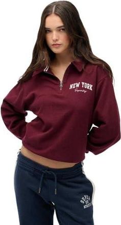 Superdry Athletic Collared Half Zip Sweatshirt L