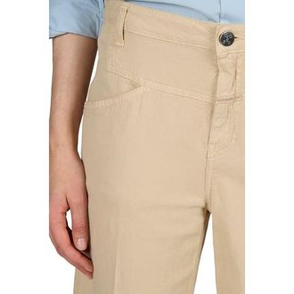 Closed Pantalon 7/8 Stover-X en coton et lin m&eacute;lang&eacute;s
