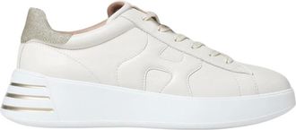 Hogan Femme, Chaussures, Beige, Taille: 36 1/2 EU Maxi I Active Baskets