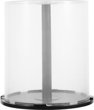 Happyyami Angoily Leerer CD Aufbewahrungsbeh&auml;lter aus Robustem PP Kunststoff Tragbarer Dvd Halter f&uuml;r Bis zu 100 Scheiben Sch&uuml;tzender Aufbewahrungseimer f&uuml;r Cds