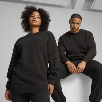 Puma Essentials Elevated Crewneck Unisex, Kleidung, Schwarz, S