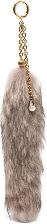 Chlo&eacute; Anh&auml;nger mit Pelz - Grau