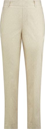 Peter Hahn Slim Fit-7/8-Hose Peter Hahn weiss