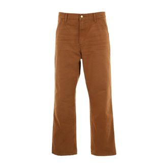Carhartt Work in Progress Homme, Pantalons, Brun, Taille: W32 Single Knee Pant