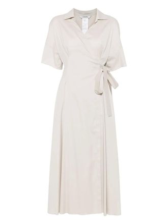 Max Mara robe Sarah à coupe longue - Tons neutres