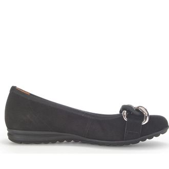 Gabor Schwarze Geschlossene Ballerinas Damenschuhe - - Shoes - Damen - Schwarzk - 36 EU