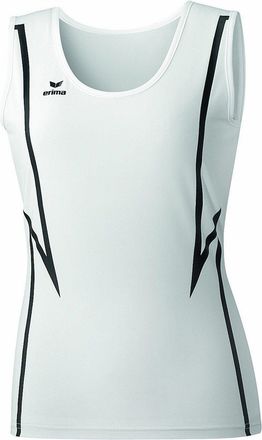 Erima Racing Line Performance Damen Tank Top wei&szlig;/schwarz Gr. 44