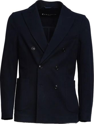 Circolo 1901 Homme, Vestes, Bleu, Taille: XL Blazer Crois&eacute;