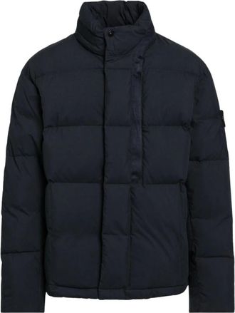 Stone Island Veste Courte Duvet - Homme - Vestes - Bleu - Taille: XL