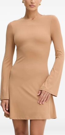 Silvian Heach robe courte à manches longues - Tons neutres