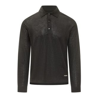 Premiata Woll-Seiden-Rundhals-Pullover - - Knitwear - Herren - Schwarzk - M