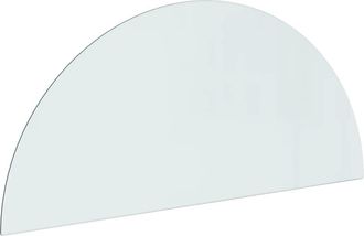 Generic Kangmusi Funkenschutzplatte Glas Halbrund 1200x500 mm,324113
