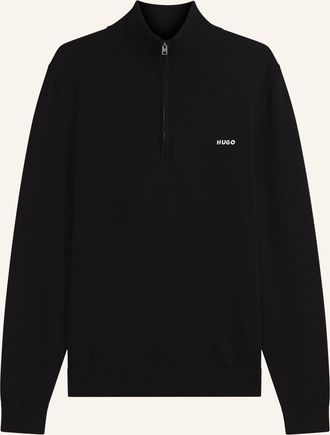 HUGO BOSS Hugo Strickjacke San Quintus-c2 Regular Fit schwarz