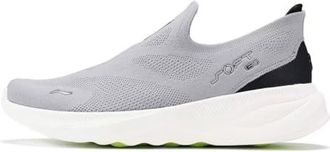 Li-Ning Soft Go AGLV017 Chaussures d&eacute;contract&eacute;es Respirantes pour Homme, Gris, 43 2/3 EU