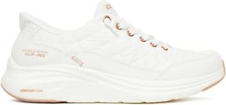 Skechers Femme, Sport, Blanc, Taille: 36 EU Contour Foam Slip-Ins
