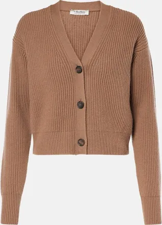 Max Mara Cardigan Estri aus Wolle und Kaschmir