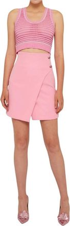 Genny Femme, Pulls, Rose, Taille: 34 FR Tricot ras du cou