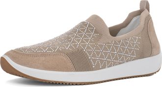 Ara Damen LISSABON Slipper, Sand/Silver,Sand, 39 EU