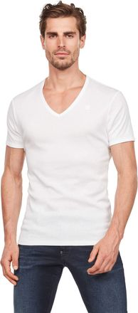 G-Star RAW Herren Basic V-Neck T-Shirt 2-Pack