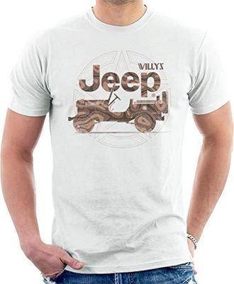 Jeep Willys MA Star Mens T-Shirt