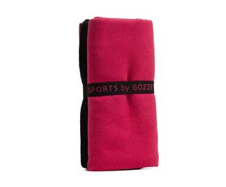 Gözze Saugstarkes Sporthandtuch, Superweich, Kunstfaser, 70 x 140 cm - Pink