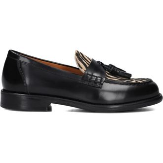 Vagabond Stilvolle Loafers mit Dierenprint - - Shoes - Damen - Schwarzk - 37 EU